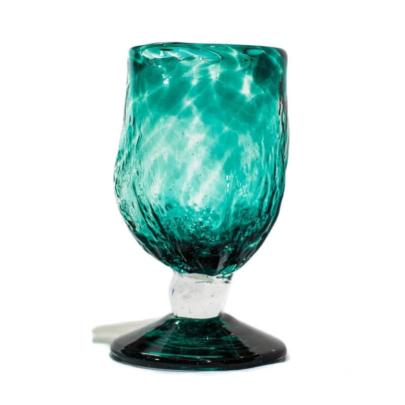 Hand Blown Glass Coconut Cups - Hot Glass Fiji